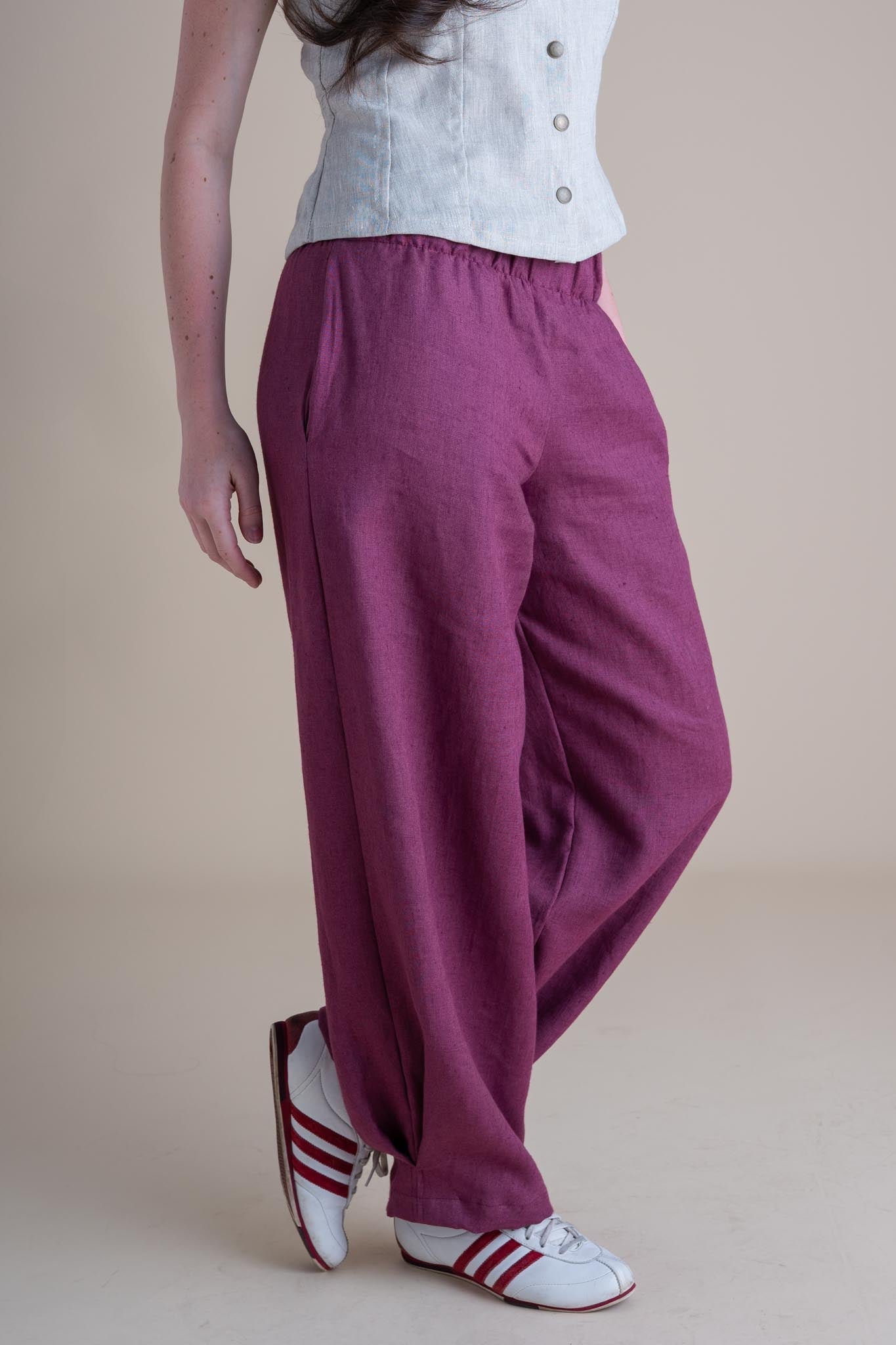 Crescent Moon Pants (Updated) in Orchid – Conscious Assembly